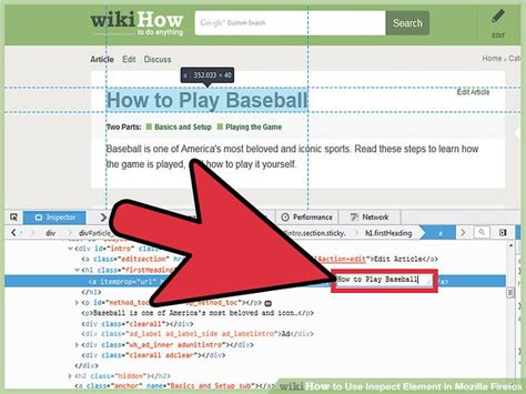 How To Use The Inspect Element In Mozilla Firefox Steps