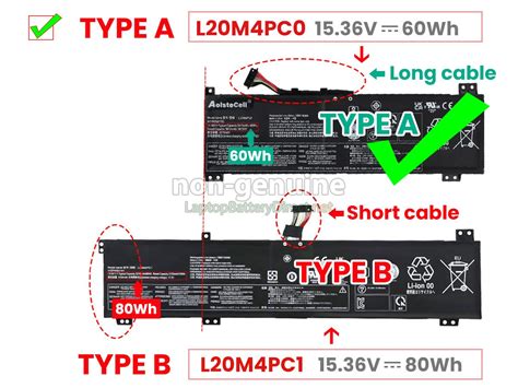 High Quality Lenovo Legion 5 15ach6h 82ju012wpg Replacement Battery