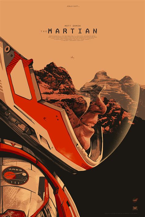 The Martian Poster For Mondo On Behance