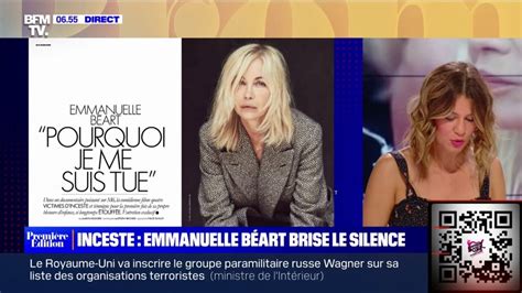 Emmanuelle Béart révèle dans un documentaire avoir été victime d'inceste de ses 10 à 14 ans