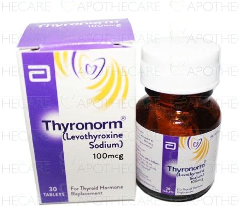 Thyronorm 100mcg Tablets Time Medical