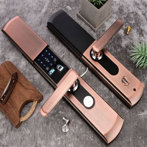 Smart Lock Fingerprintic Cardpasscode Electronic Biometric Code