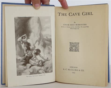 The Cave Girl Edgar Rice Burroughs 1st Edition