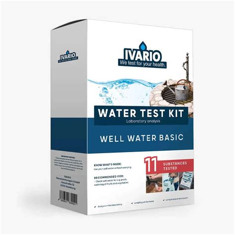 Well Water Test Kit Basic Professional Lab Testing