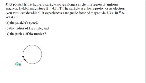 Solved Points In The Figure A Particle Moves Along A Chegg
