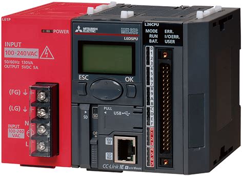 Lineup Cpu Controllers Melsec L Series Products Mitsubishi