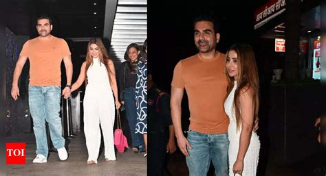 Arbaaz Khan And Shhura Dish Out Couple Goals With Latest Outing See Pics Hindi Movie News