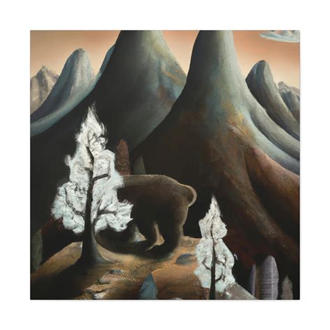 Bear In Dreamland Canvas