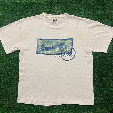 Made In Usa × Nike × Vintage Vintage 90s Nike Center Swoosh Single