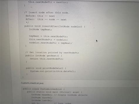 Solved Ch Lab Linked List You Are To Develop A Chegg Com
