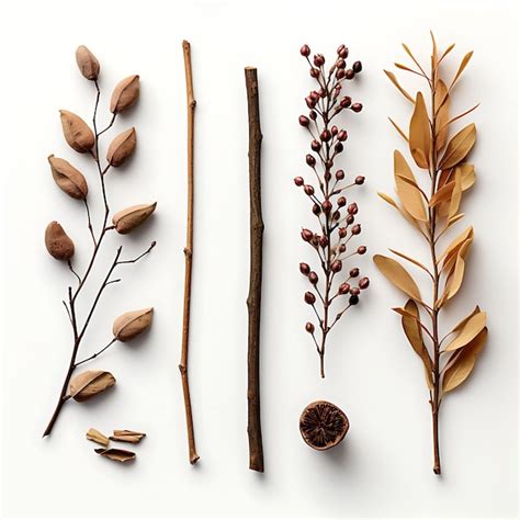 Premium Photo Isolated Of Ocotillo Tree Small Leaves Branching Seed Pods Log With Br