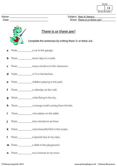 Year 3 English Worksheets Free Printable