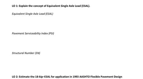 Solved Lo 1 Explain The Concept Of Equivalent Single Axle