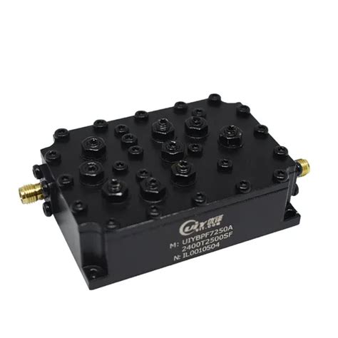 2400~2500mhz S Band Passive Device Rf Band Pass Filter 100w Sma Female