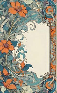 Pin By Banks On Viral Art Nouveau Illustration Art Nouveau Poster Art Nouveau Flowers