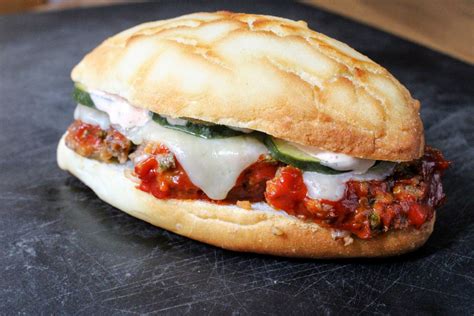 Sriracha Glazed Meatloaf Sandwich Recipe Bounded By Buns