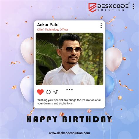 Deskcode Solution Pvt Ltd On Linkedin Happybirthday Ctobirthday