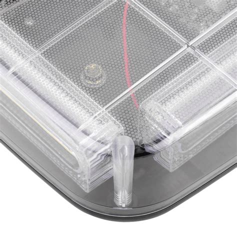 White Strobe Cob Led Warning Or Emergency Light With Cigarette Lighter Socket With On Off