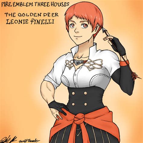 Fire Emblem Three Houses Leonie Fan Art By Sunlitthunder On Deviantart