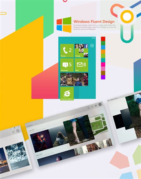Windows Fluent Design Concept On Behance