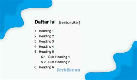 Cara Memasang Toc Table Of Content Manual Dan Otomatis Di Blogspot