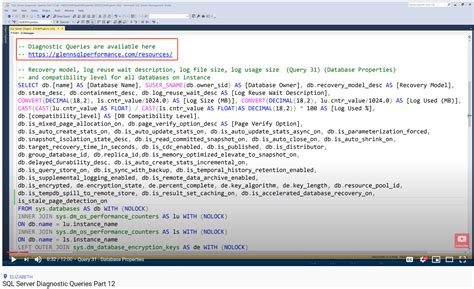 SQL Server Diagnostic Queries Part 12 Glenn S SQL Server Performance