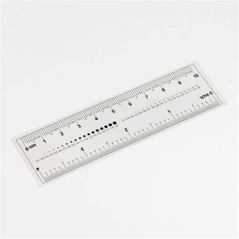 4 Inch Ruler