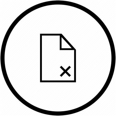 delete document file trash icon download on iconfinder