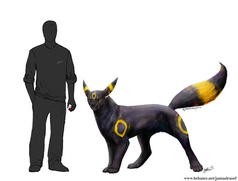Realistic Umbreon Behance
