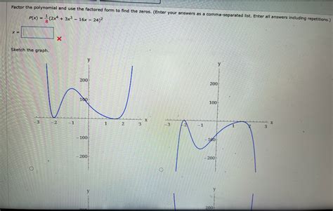 Solved Factor The Polynomial And Use The Factored Form To Chegg