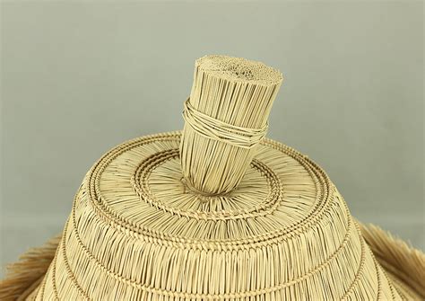 Roningasa Amigasa Hat For Ronin Samurai Bushi Made Of Japanese Rush Va Reiwa Antiques