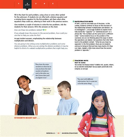 Elementary Math Program Print Prototype On Behance