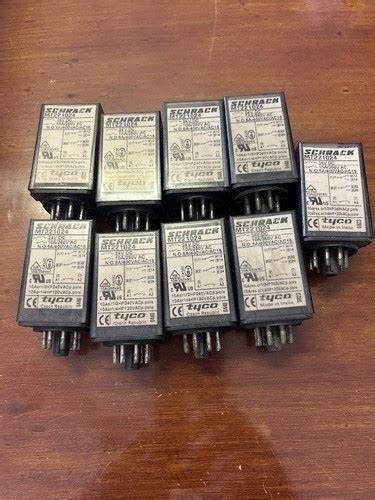 Schrack Mt221024 Multimode Power Relay 10a250vac 24vdc Old Stock
