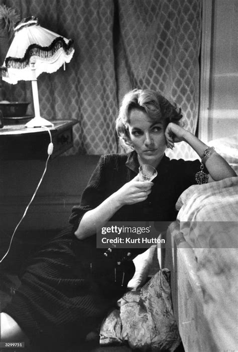 British Actress Delphi Lawrence In A Scene From Michael Balcons Film