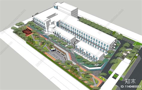 现代青年公寓su模型下载【id1140485053】知末su模型网