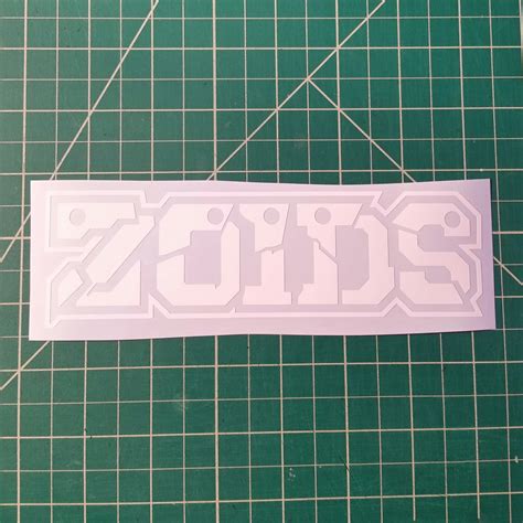 Zoids Logo Decal Etsy