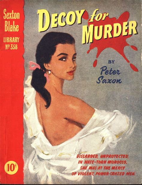 Decoy For Murder Pulp Covers