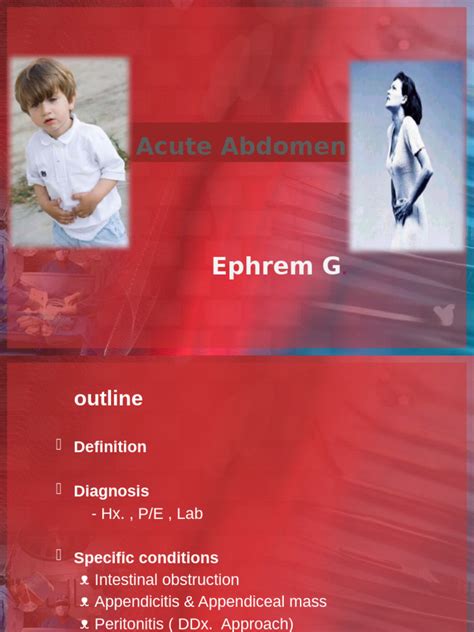 4acute Abdomen Pdf Abdomen Clinical Medicine