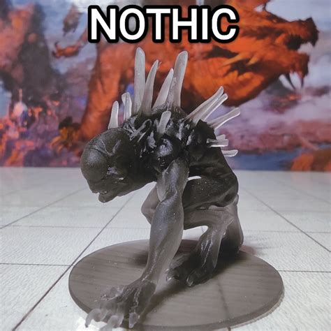 Miniatura Rpg Nothic Nótico Criatura Dandd Dnd Dugeons And Dragons