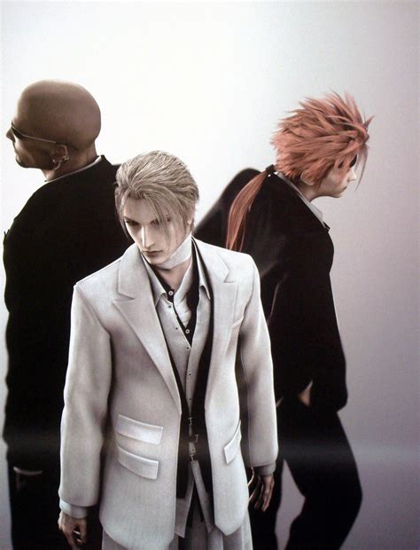 Reno Rude And Rufus Shinra Final Fantasy And 2 More Drawn By Naora