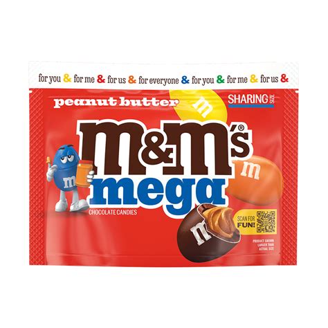 Peanut Butter Mandms Mega 8 6oz Mandms Mandms