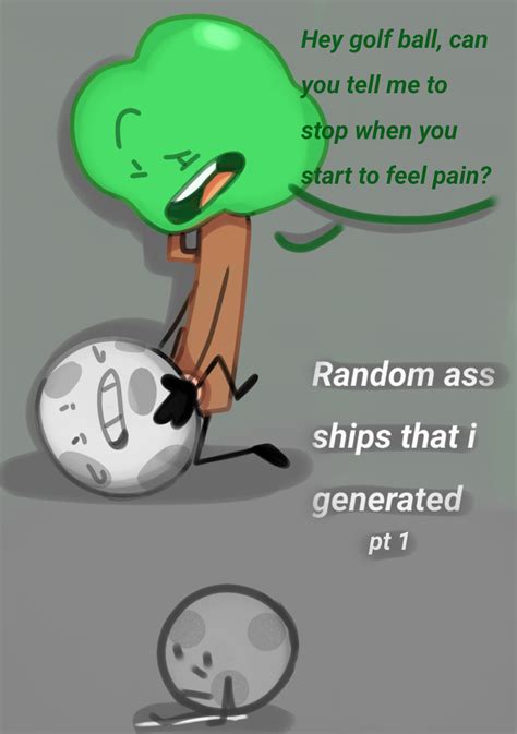Rule 34 1boy 1girls Battle For Dream Island Bfb Bfdi Golf Ball Bfdi