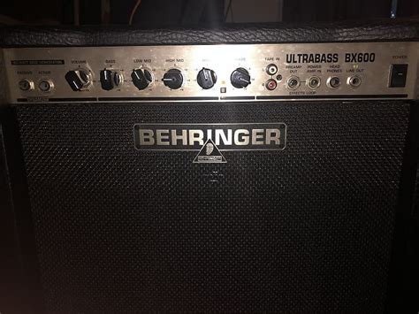 Behringer Ultrabass Bx600 Reverb