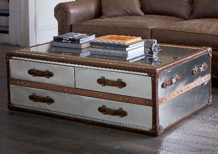 Trunk Coffee Table For Stylish Living Room Decor Steamtrunk Coffee