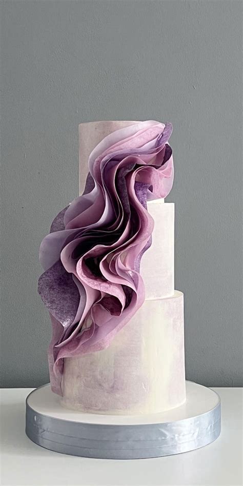 Purple Wedding Cakes 60 Photos