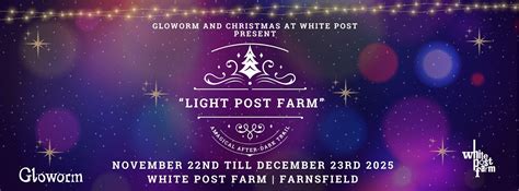 Light Post Farm Gloworm Festival