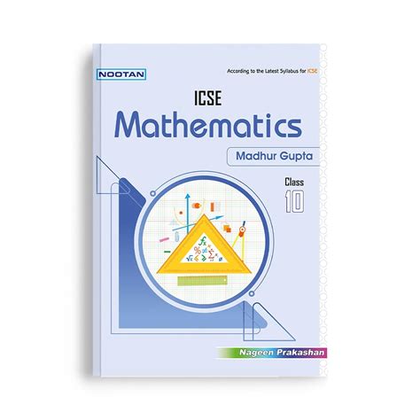 nootan icse mathematics text book for class 10 academic year 2024 25