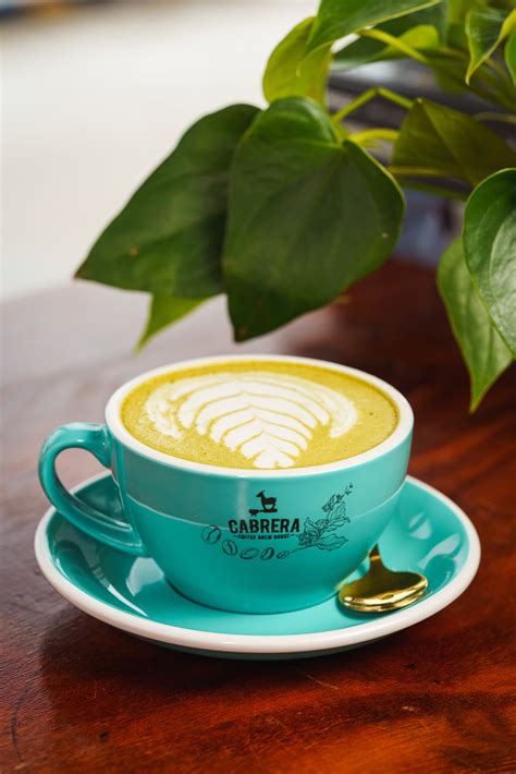 Matcha Latte Mint Cabrera Coffee