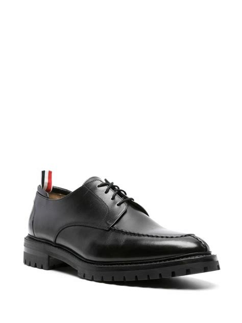 Thom Browne Black Leather Oxford Shoes Thom Browne