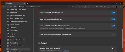 you can soon close tabs in microsoft edge with double click